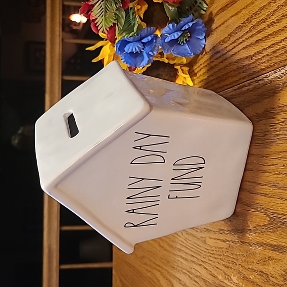 Rae Dunn | Accents | Rae Dunn Rainy Day Fund Birdhousebank | Poshmark